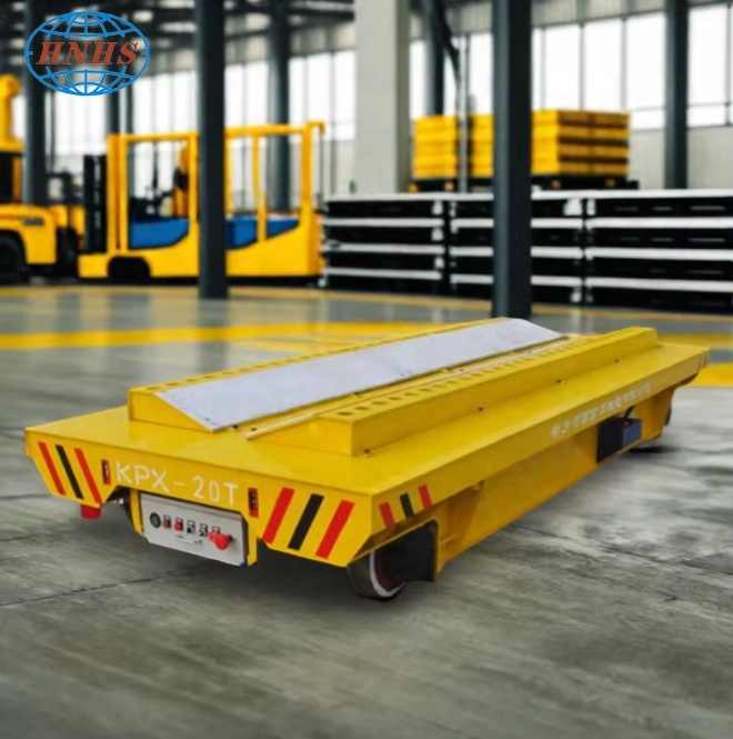Workshop Rail Transfer Car Logistics Equipment Electric Flat Car 3 Tons ...