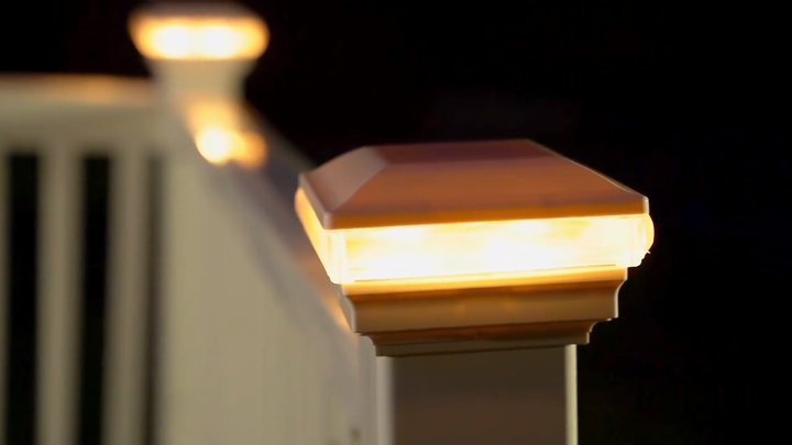 Low Voltage Post Cap Lights 5x5 - Durable & Efficient