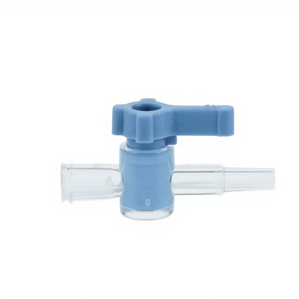 High-Flow 2-Way Stopcock | Compatible with Standard IV Tubing OEM/ODM ...