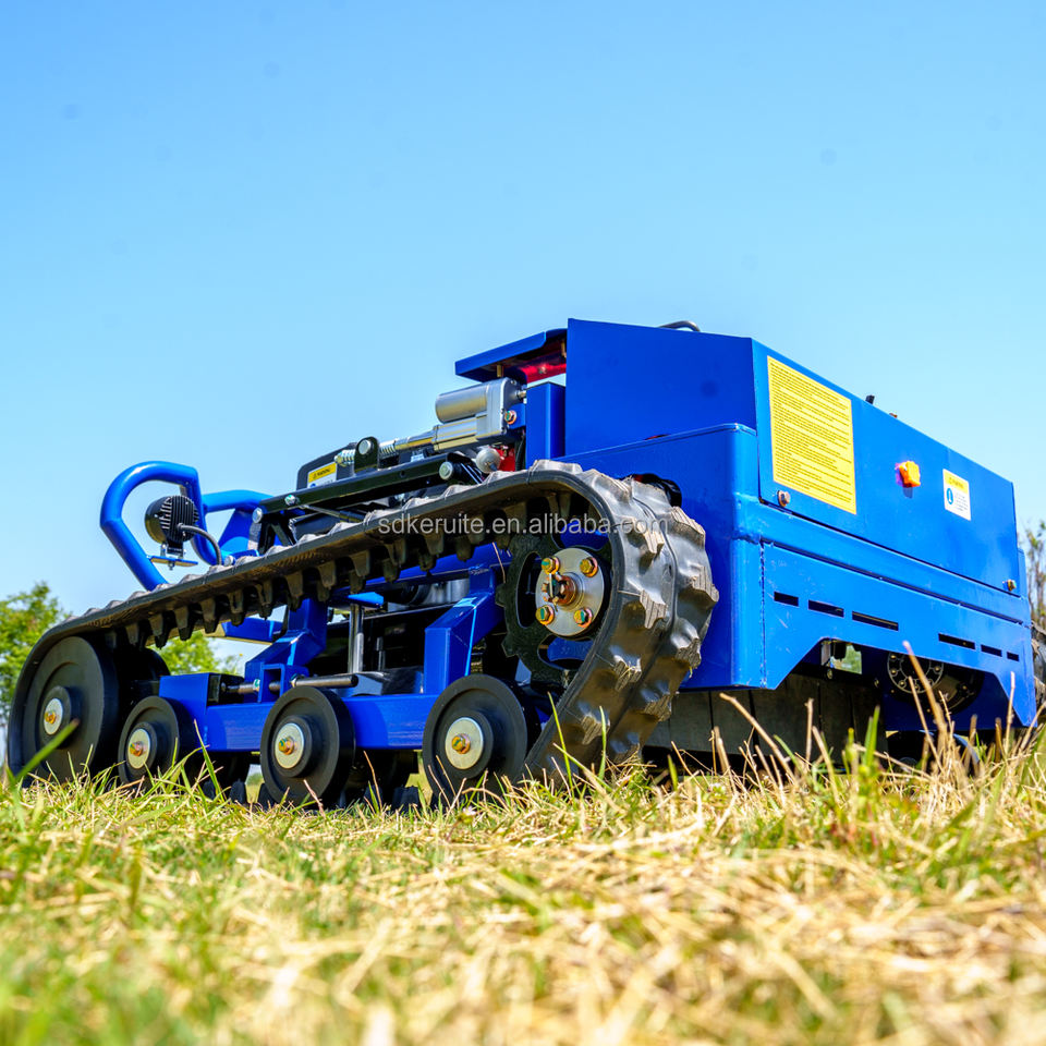 KERUITE 800mm Fuel Tank RC Grass Cutter - Petrol Power