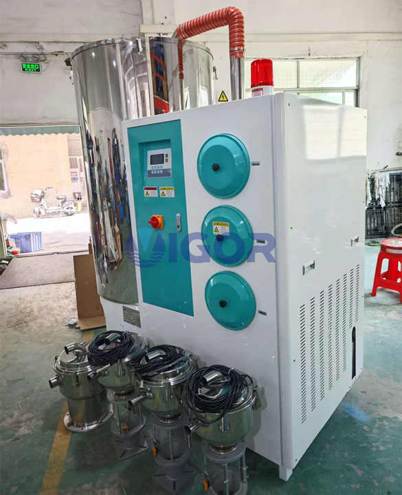 Honeycomb Dehumidifying Dryer Hopper Combo 3 in 1 Dehumidifier Hopper ...