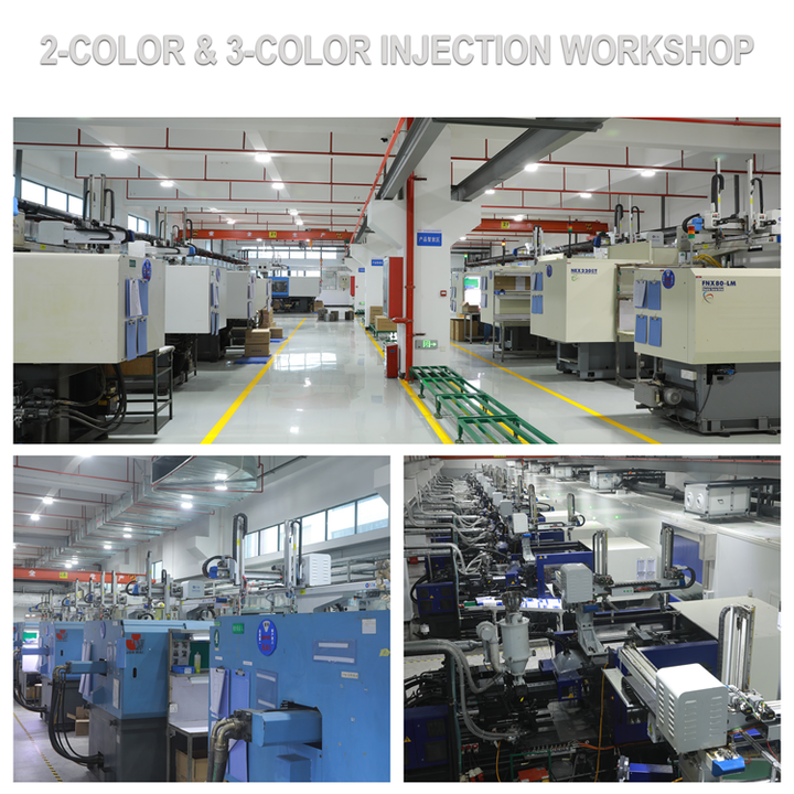 High Quality Two-Color Plastic Parts Injection Molding Customizable by ...