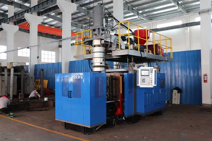 Plastic Road Block Barricade Bucket Taffic Delineator Making Machine ...