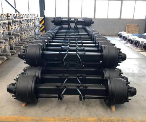 20 Ton American Style Axle Trailer Parts Trailer Axle Heavy Duty Semi ...