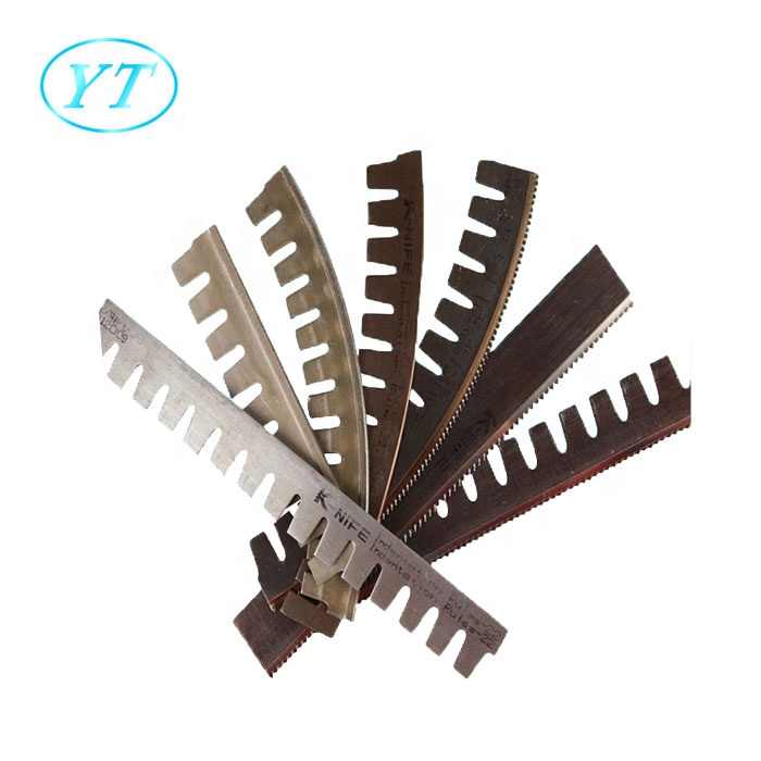 Notched and Curved 1.42mm Steel Rotary Cutting Rule Die