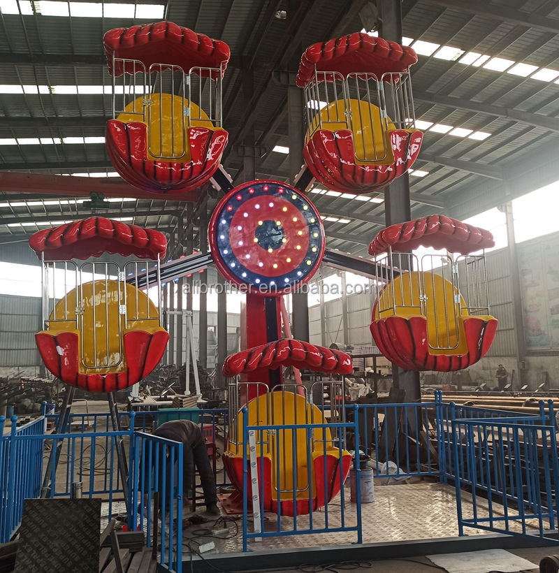 Kiddie Rides Outdoor Playground Mini Ferris Wheel for Sale