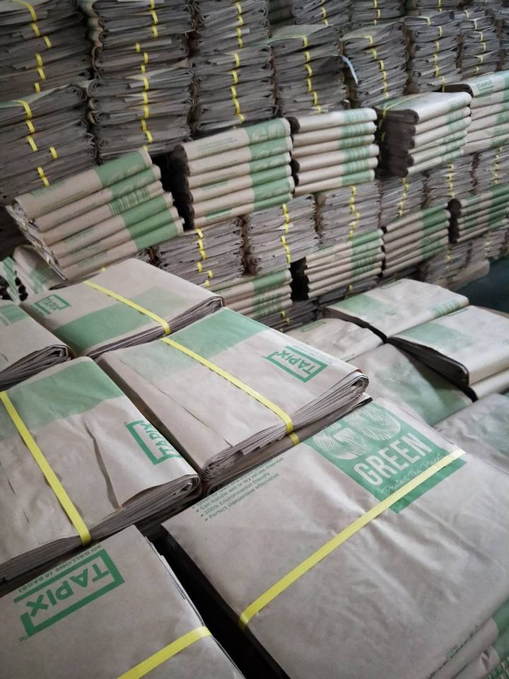 Extra Large Heavy Duty Paper Trash Bags Compostable Paper Leaf Bags for ...