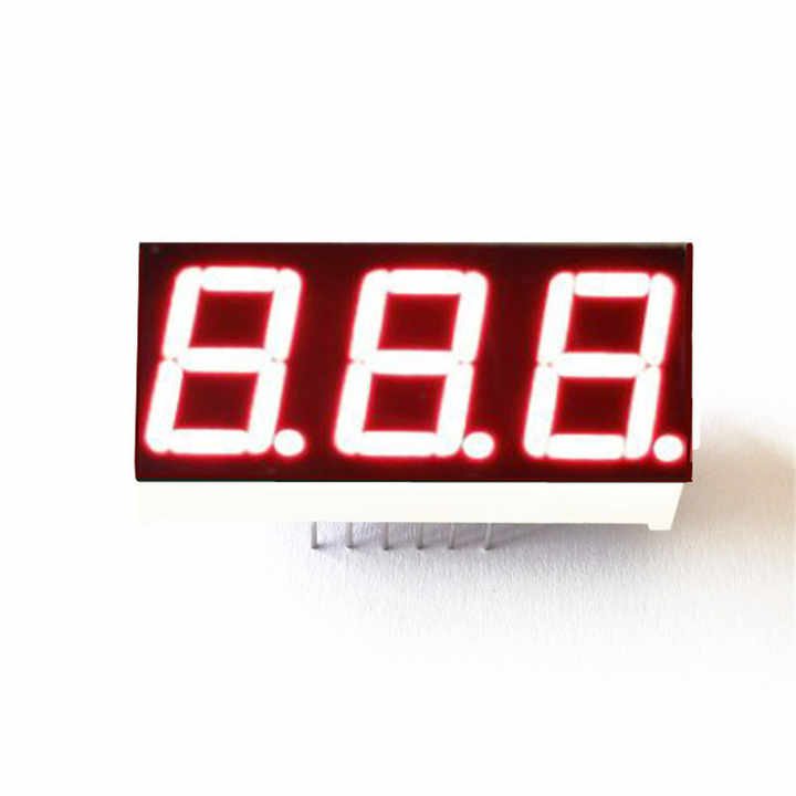 Jstronic Common anode/cathode three 0.56 inch 3 digit 7 segment 3 ...