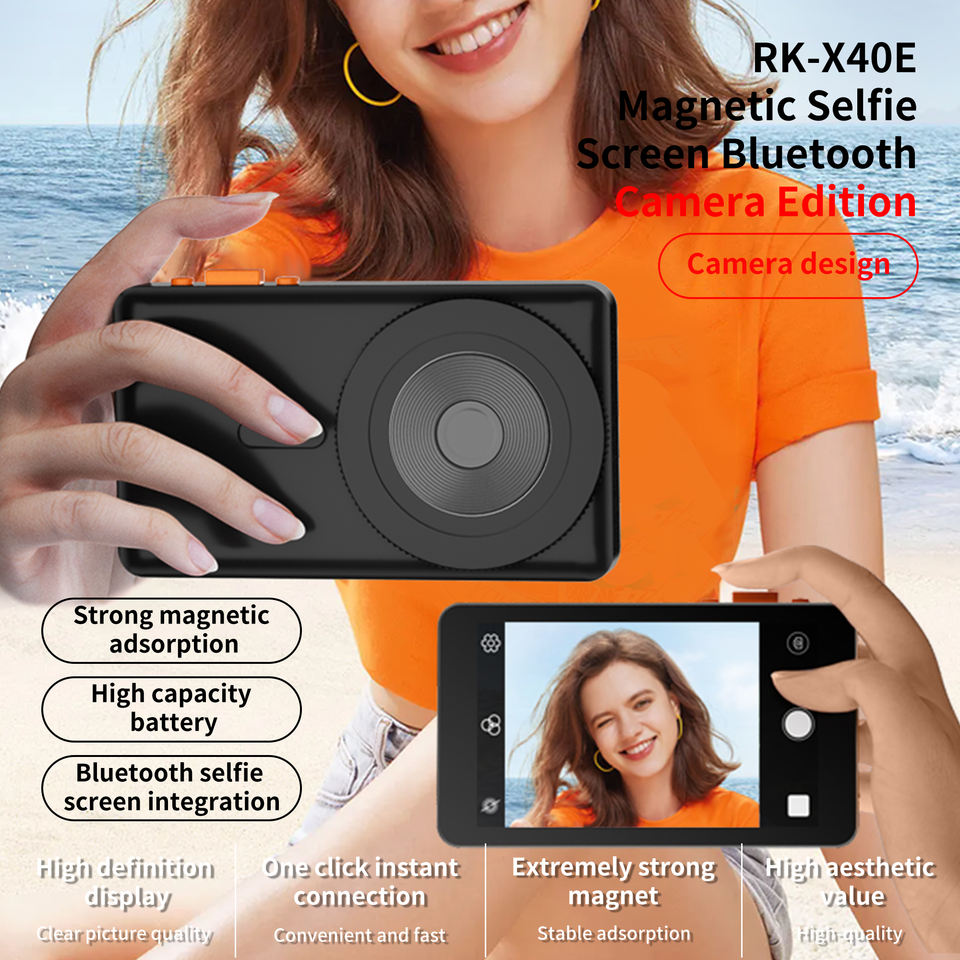 Magnetic Selfie Screen - Wireless Camera Monitor for Vlogs