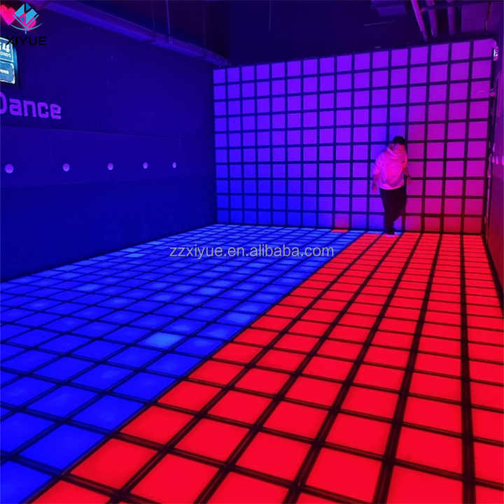 LED Jumping Grid - Interactive Fun for Indoor & Outdoor