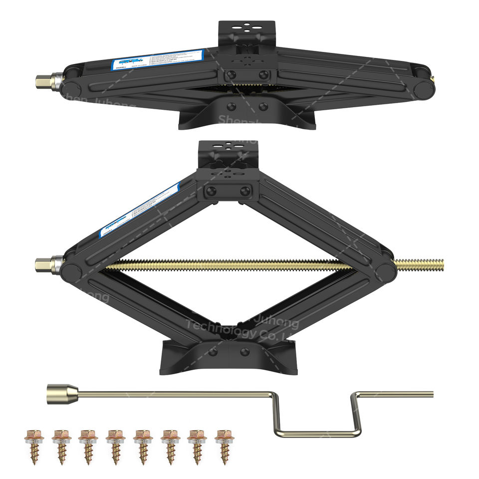 2 Pack 6600lbs RV Stabilizer Scissor Jacks Precise Leveling Function ...
