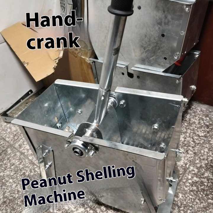 Small Household Manual Peanut Sheller Hand-Cranked Seed Peeler Farm ...