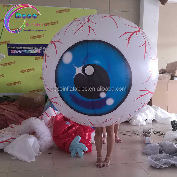 Inflatable Eyeball Costume - Fashionable Walking Party Gear