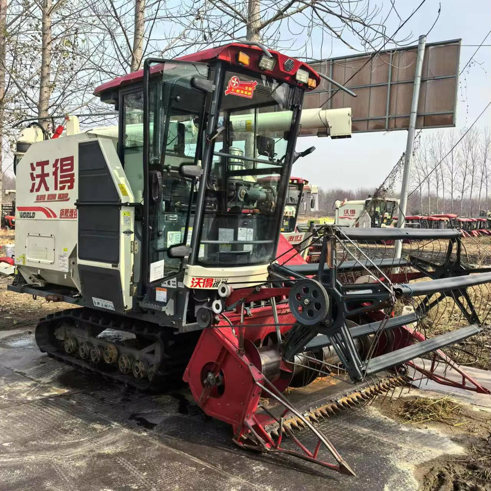 125HP WORLD 4LZ-7.0 Harvester for Sale Wheat Harvest Machine ...