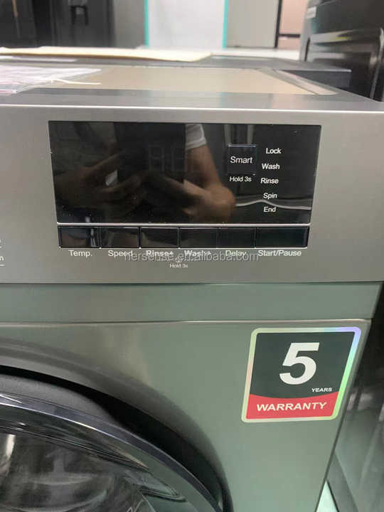 Home 9kg Front Load Washing Machine 220V 50hz Powerful Motor 1950W With ...