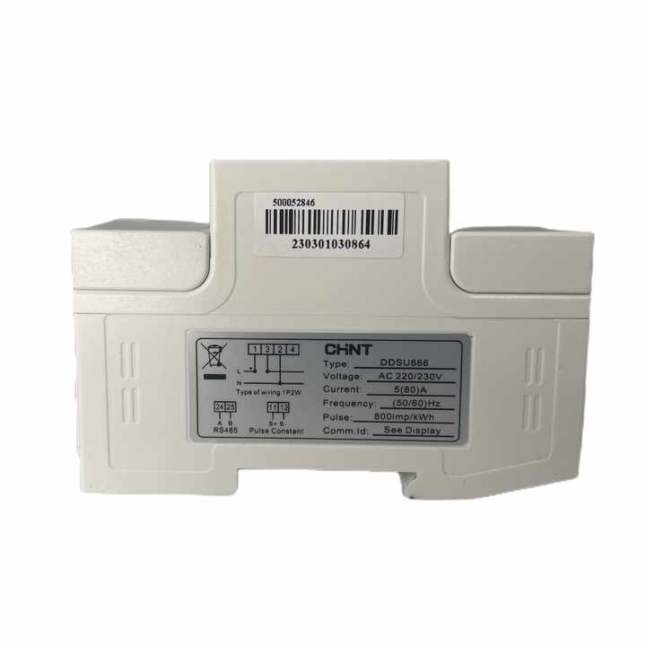 Chint DDSU666 Smart Meter - Reliable Single Phase Energy Measurement