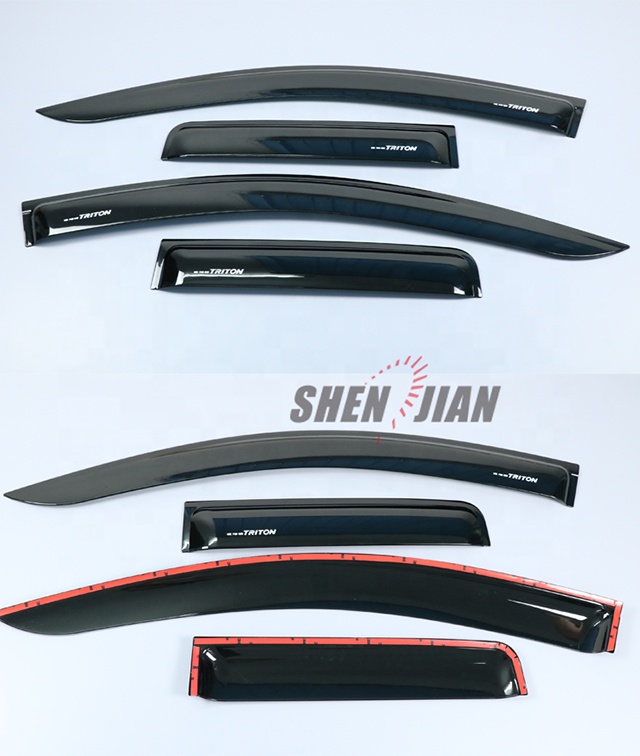 Toyota Hilux Window Visors - Durable & Weatherproof