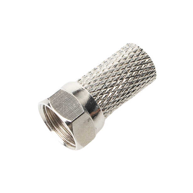 75 Ohm F Female Quick Male Compression PCB Mount RCA R/A RF Coaxial ...