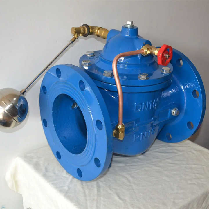 ANSI DN100 Sewage Control Valve Ductile Iron Water Level Flange ...