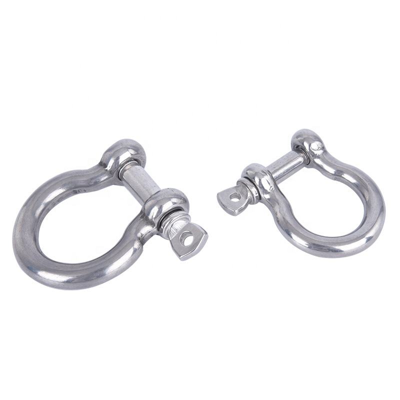 316 Stainless Steel Marine Rigging Forged Bow Anchor Shackle 5mm Screw ...