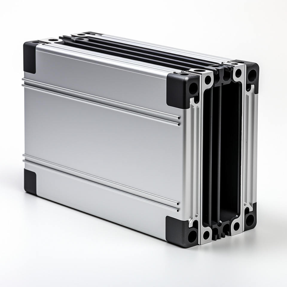 Custom extruded aluminum enclosure boxes sheet metal enclosure metal fabrication industrial ...
