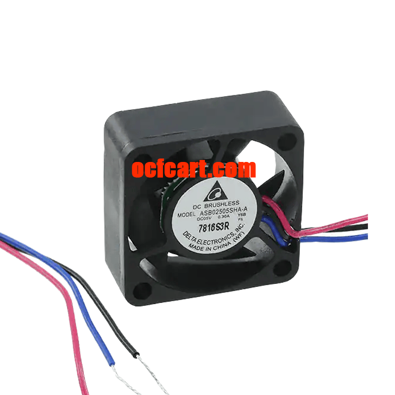 Delta Axial Fans ASB Series ASB04512LA Delta fans with speed control ...
