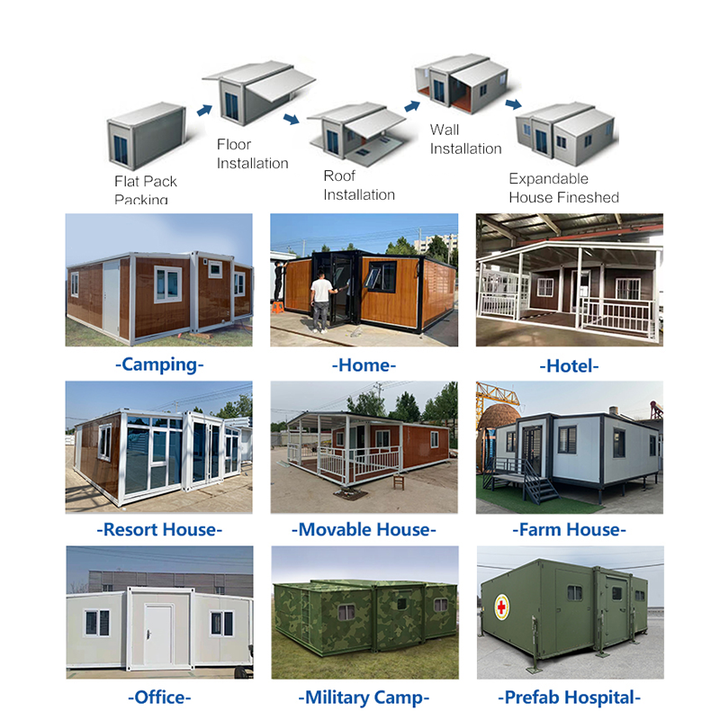 Prefab Shipping Container Homes 2 3 Bedroom Prefabricated House 20ft ...