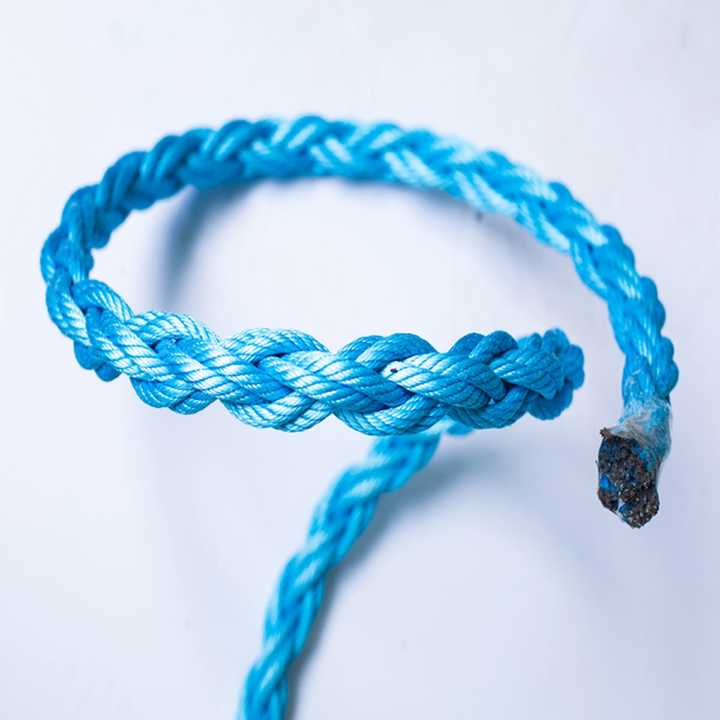 Combination 8 Strands Marine Playground Plastic Ship Rope With Steel ...