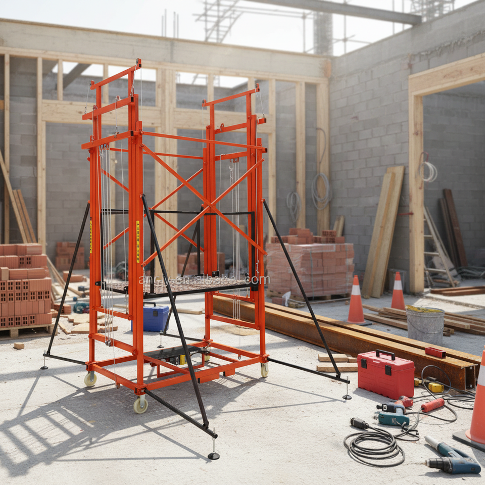 Electric Scaffolding Portable Electric Lifting Scaffold Elevator ...