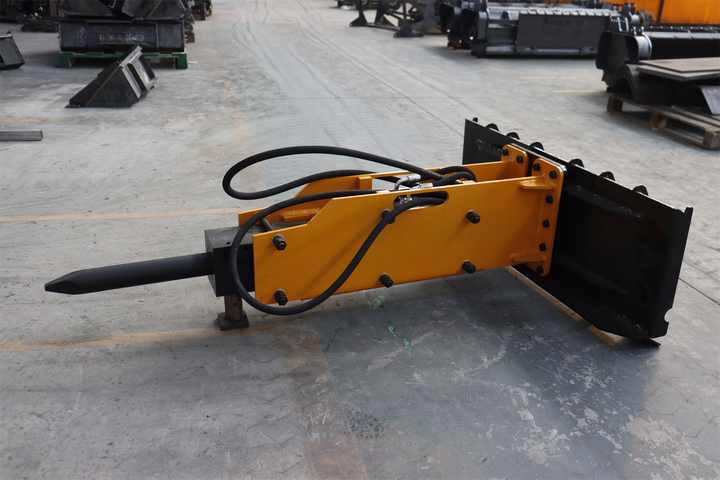 Powerful Hydraulic Rock Breaker for All Brand Skid Steer Loaders ...