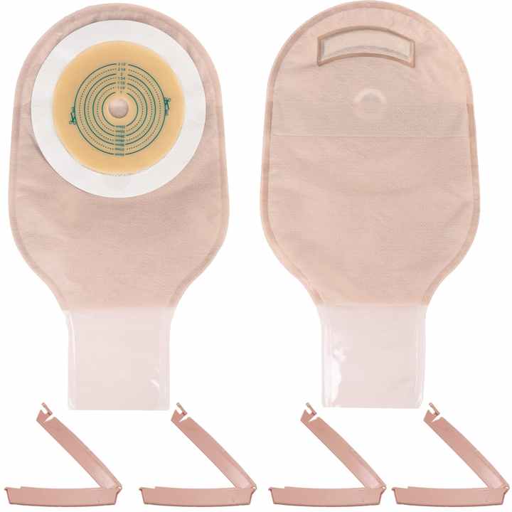 Manufactory on Stock One-piece Colostomy Bags Machine Ostomy Stoma Bag ...