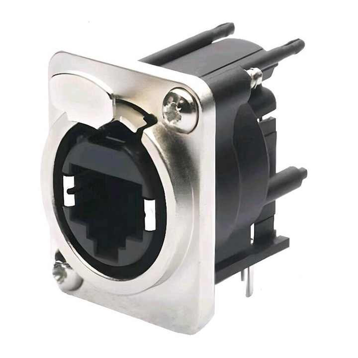 D TYPE Horizontal Vertical RJ45 Xlrnet Connector Ethernet RJX8FD3VB ...