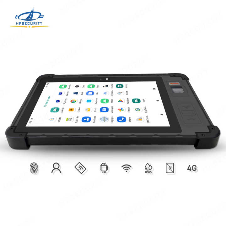HFSecurity FP08 NFC RFID Card Passport Fingerprint Tablet Iris Recognition Android Biometric ...