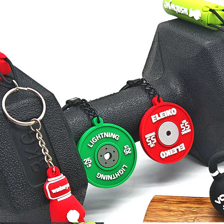 WSNBWYE Gym Key Chain Weight Plate - Fitness Motivation