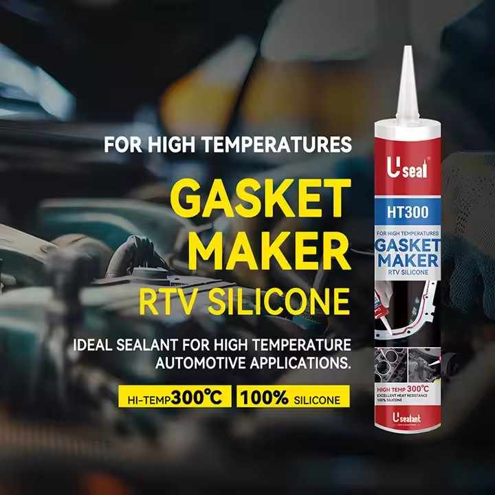 Useal HT300 High Temperatures Gasket Maker RTV Silicone Sealant Adhesive Flexible Sealing ...