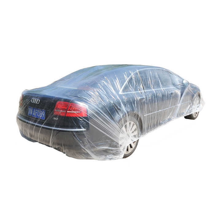 Factory Direct Sale Disposable Plastic Auto Cover Dust-proof Clear Car ...
