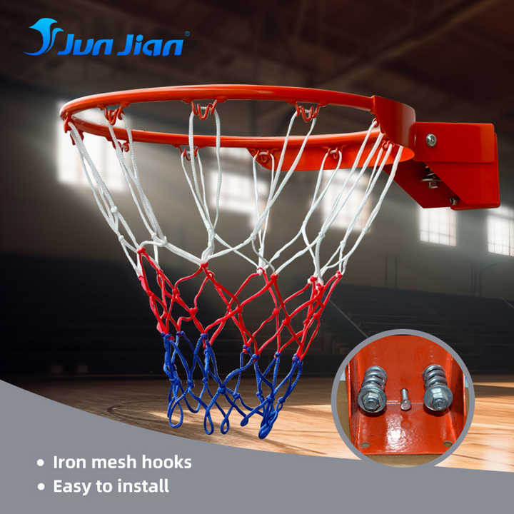 Official Standard Size Basketball Hoop Indoor and Outdoor Wall Mounted ...