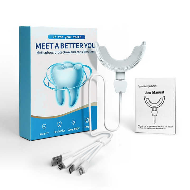 Portable Led Light Teeth Whitening Kit teeth whitening Device teeth ...