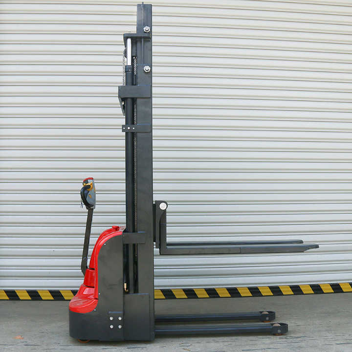 New 2-ton Electric Stacker with Electric Pallet and 5-meter Lift Height ...