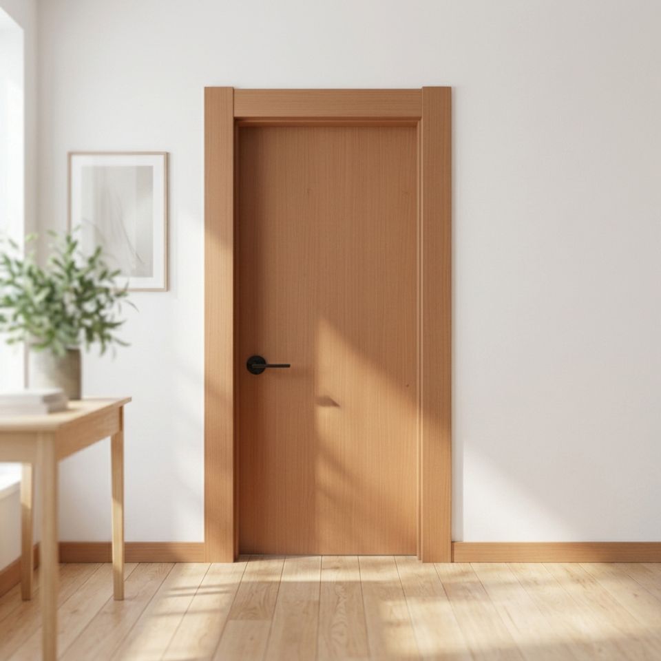 Durable Composite Door with Finished Surface Soundproof Fireproof ...
