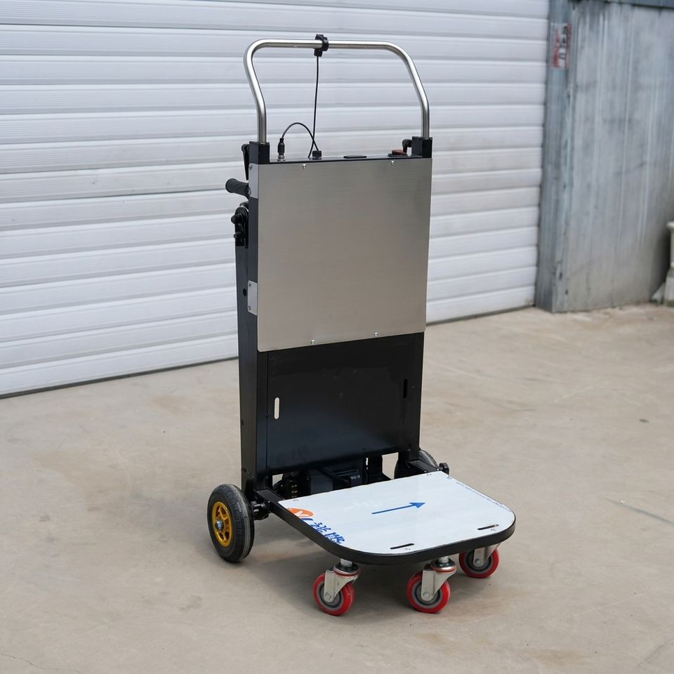 Hand Truck Loading Weight Electric Stair Walker Climber Climbing ...