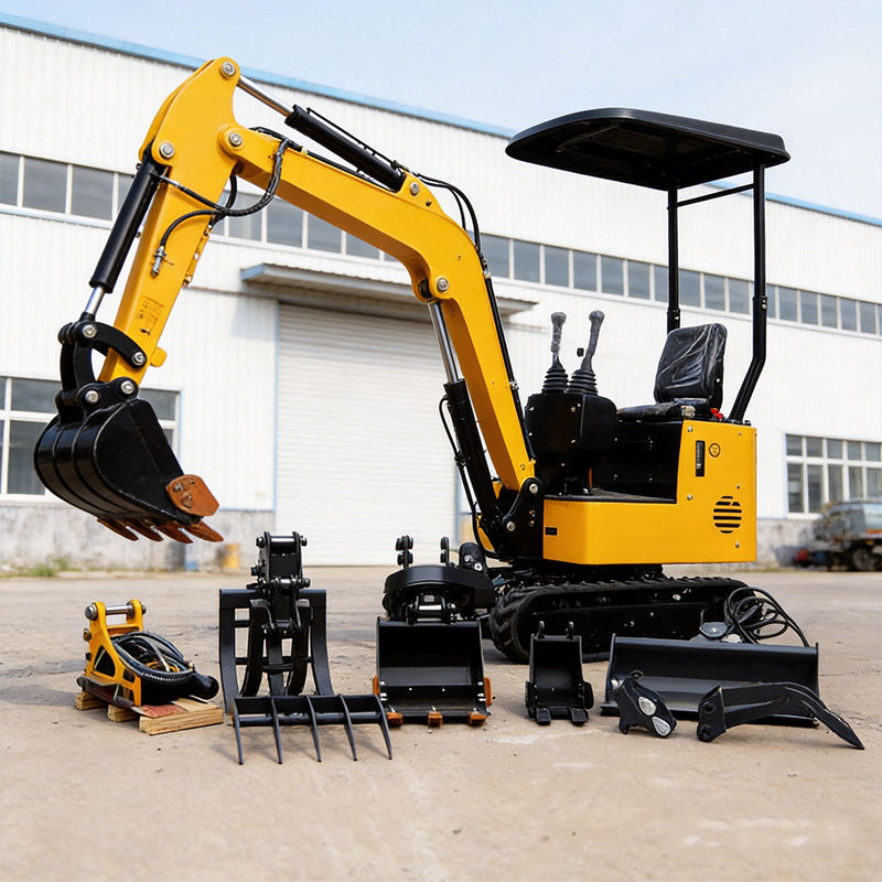 Free Shipping High-Quality Excavator 3.5 Ton EPA Engine Digger Farm ...