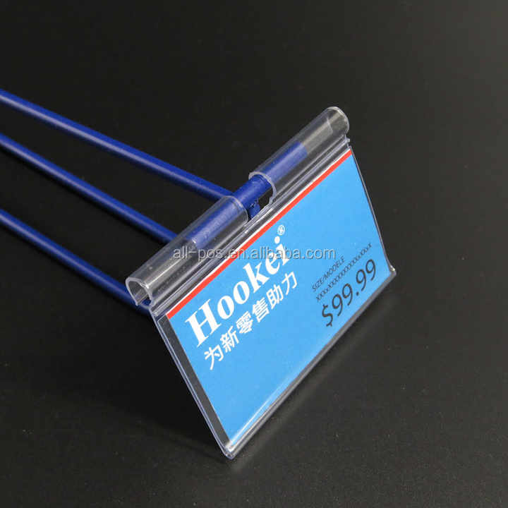 Wire Hook Price Tag H40mm Plastic Price Tag Channel| Alibaba.com