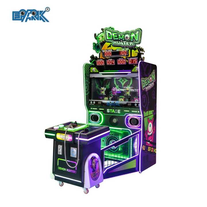 Demon Hunter Shooting Game Arcade Machine Coin Operated Indoor Toy for ...