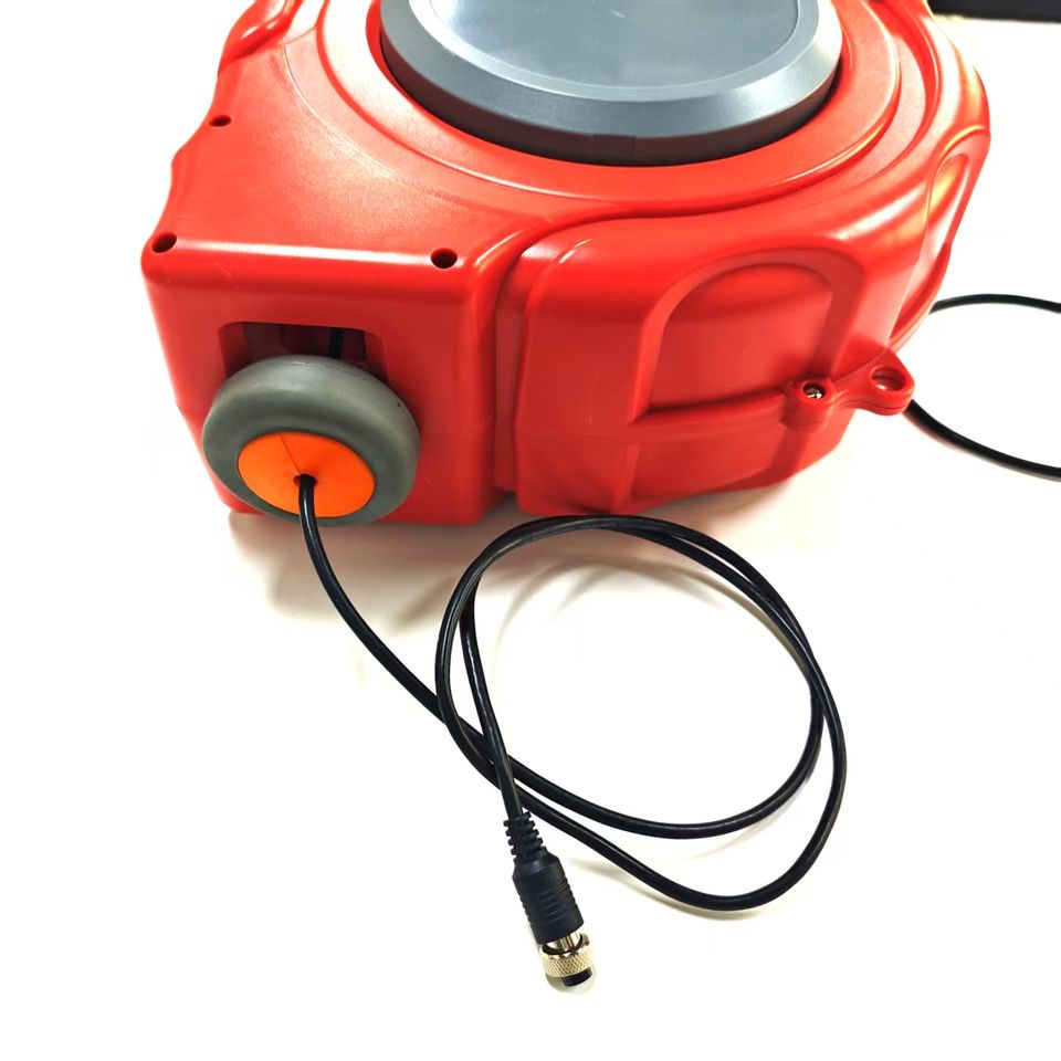 24AWG GX12-4 20M Retractable Cable Reel Ceiling Mount Portable ...