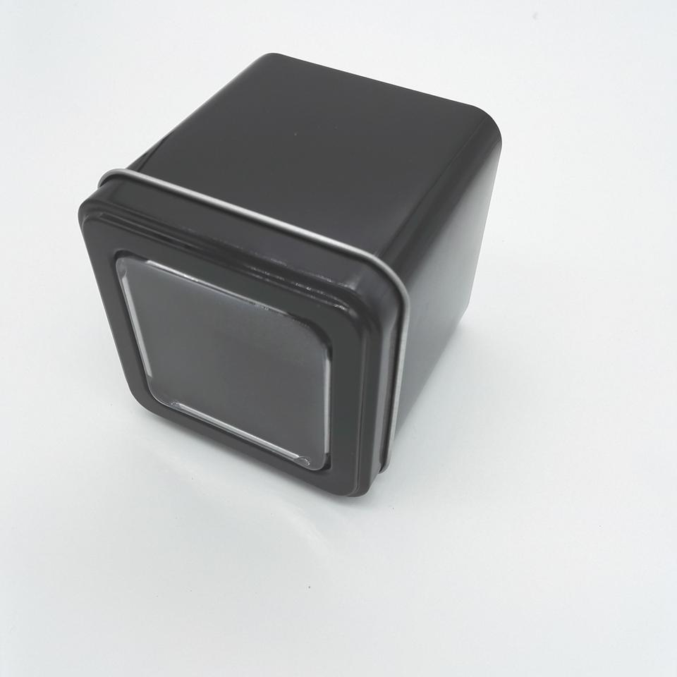 Square Black Iron Box Watch Iron Box Window Iron Box Can Be Customized ...