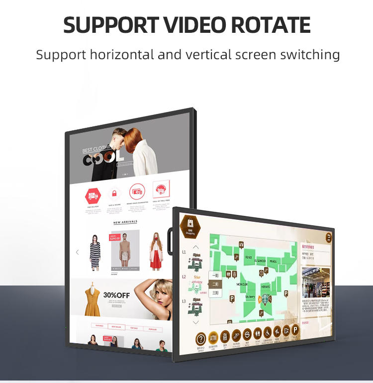 Infrared/capacitive 1080P 4K touch screen panel 32 42 50 55 65 inch ...