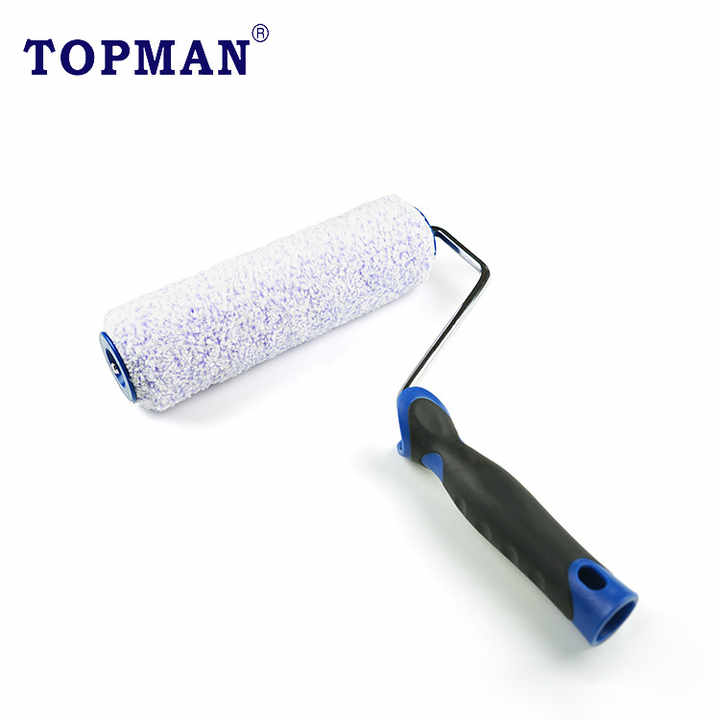 TOPMAN 25cm Premium Medium Pile Microfiber Fabric Roller Brush Low ...