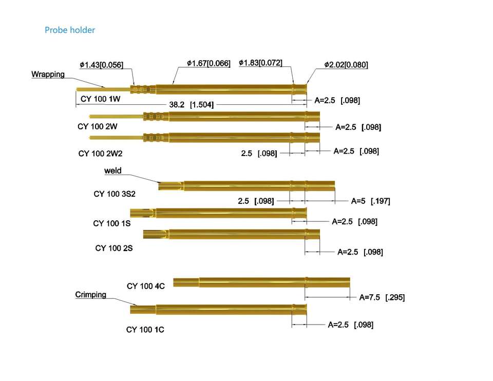 CY 200A Solar Charge Control Probe - 3-100 ICT/FCT Test Probe