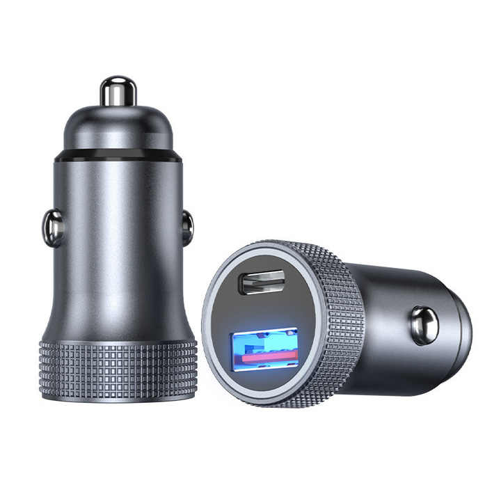 Car Mount Charger PD 38W Quick Charging Waterproof Double USB Changer ...